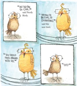 Nerdy Birdy by Aaron Reynolds – Unleashing Readers