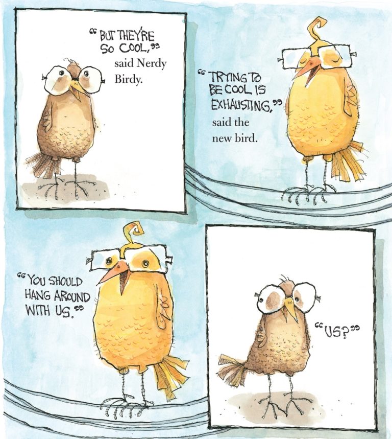 Nerdy Birdy by Aaron Reynolds – Unleashing Readers
