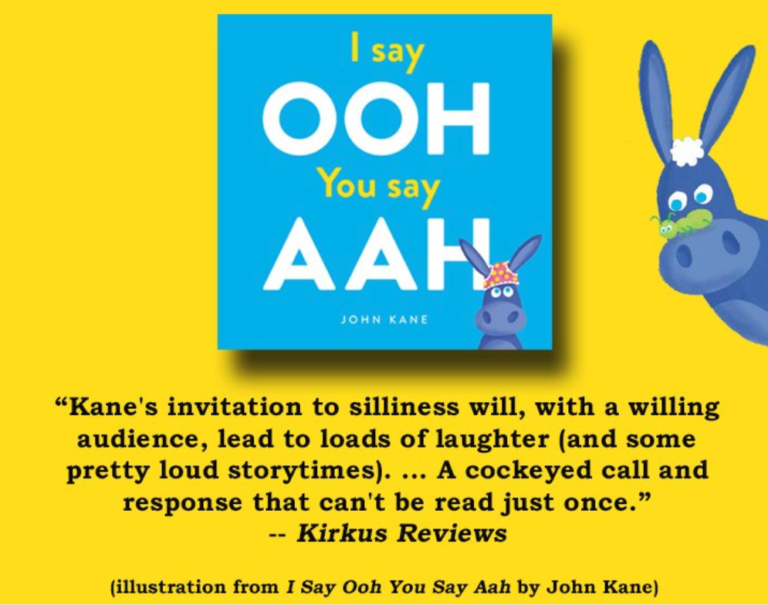 I Say OOH You Say AAH by John Kane – Unleashing Readers