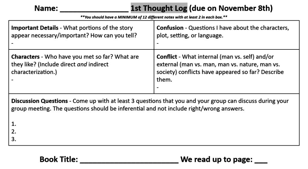In-Class Book Clubs with Kellee’s Classes – Unleashing Readers