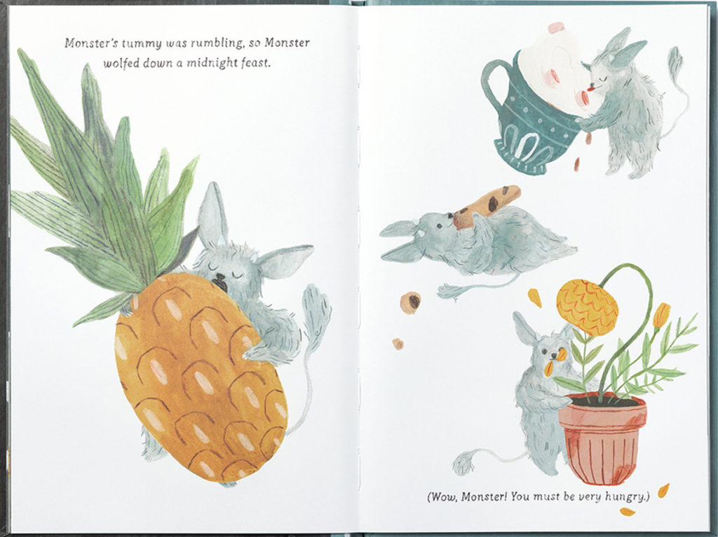 Good Night Monster Storybook Kit: Stuffed Monster with What Did the ...