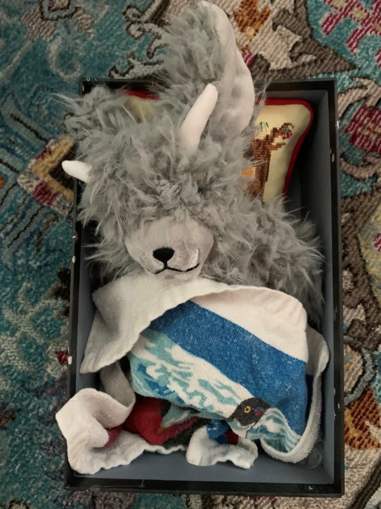Good Night Monster Storybook Kit: Stuffed Monster with What Did the ...
