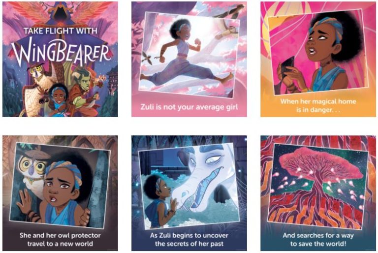 Wingbearer by Marjorie Liu, Illustrated by Teny Issakhanian ...